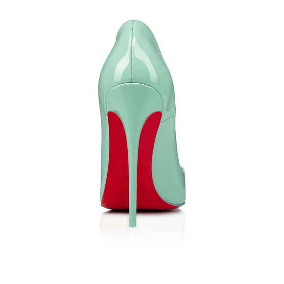 Shoes | Christian Louboutin So Kate 12 Oxy Blue Patent Leather Stiletto ...